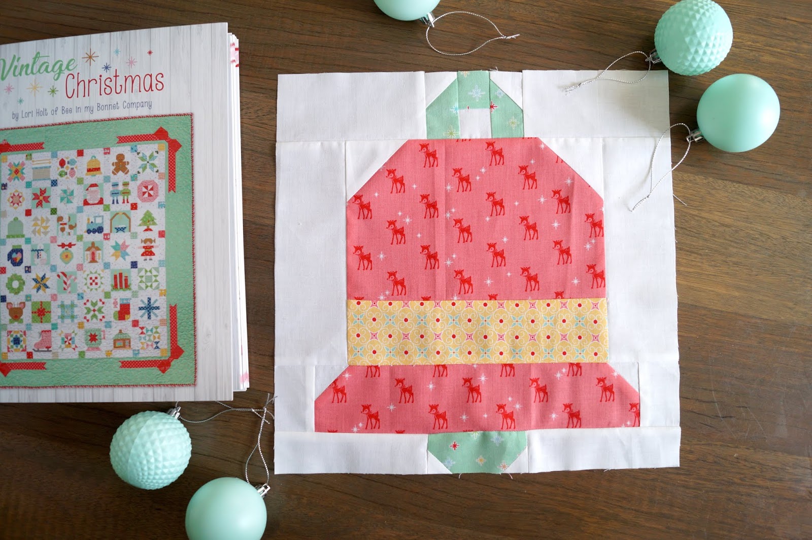 Jingle Bells Quilt Block - Samelia's Mum