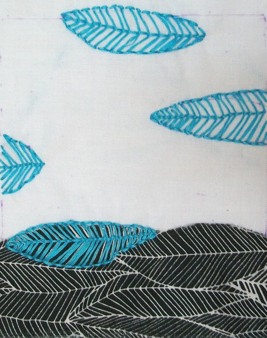 Julie B Booth: Hand Stitching: Pattern, and Texture Beginnings