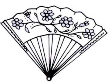 Mobile/hand Fan Coloring Pages Coloring Coloring Pages