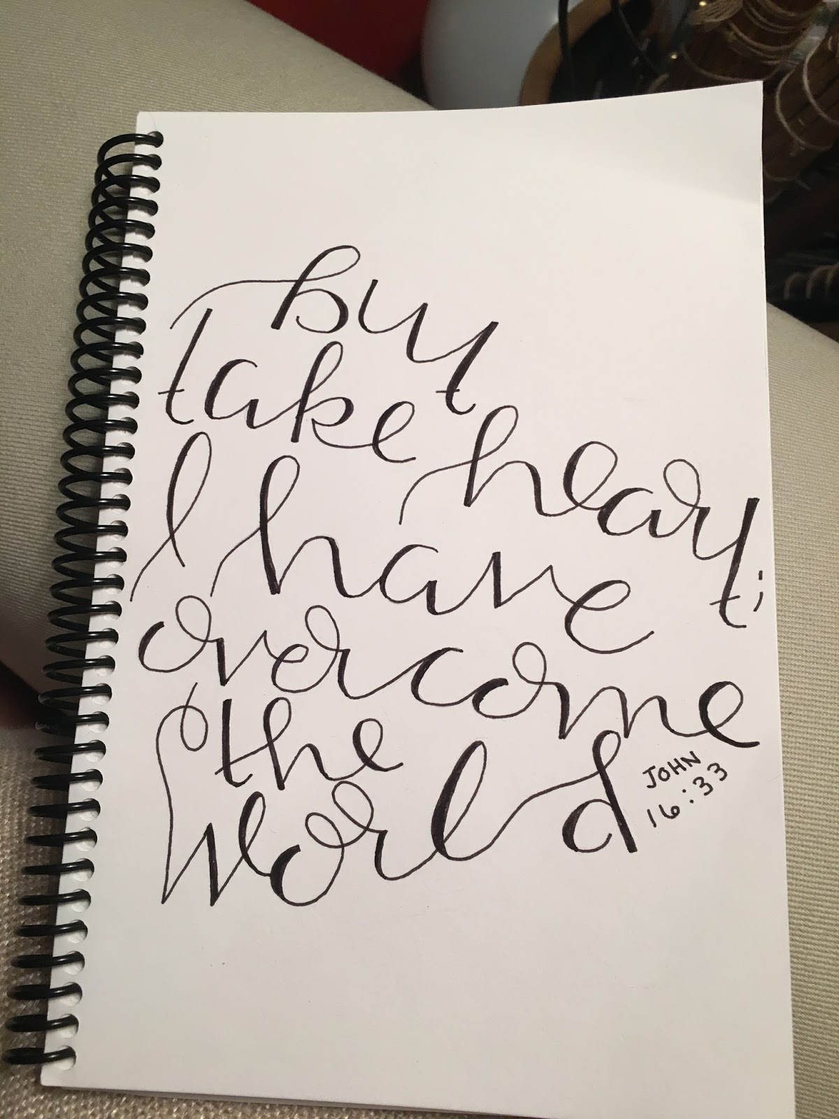 three eighteen: 30 days of Bible lettering: week one
