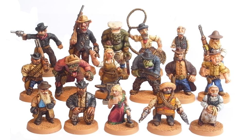 Tabletop Fix: Miniaturemen - Wild West Fantasy Miniatures Kickstarter