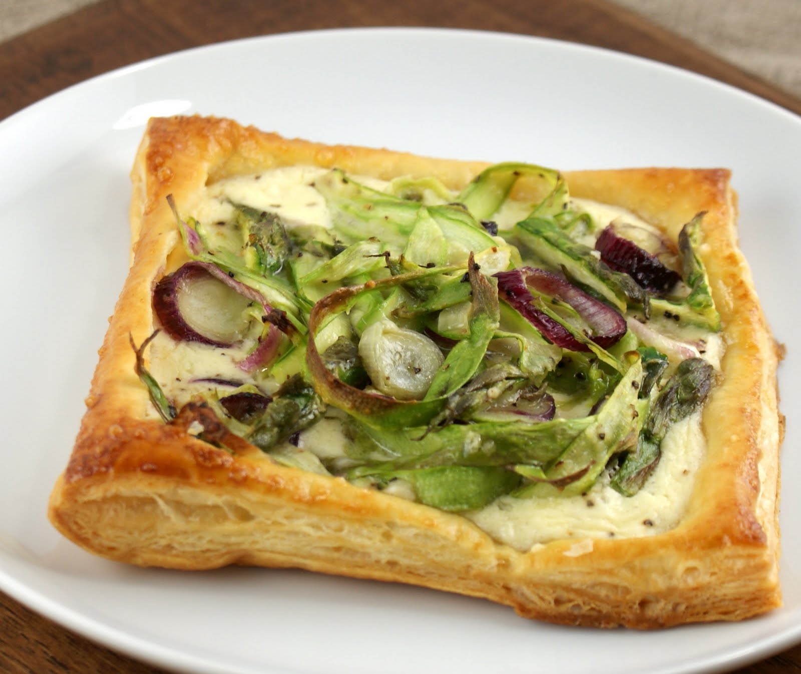 Authentic Suburban Gourmet: Spring Onion and Asparagus Tart