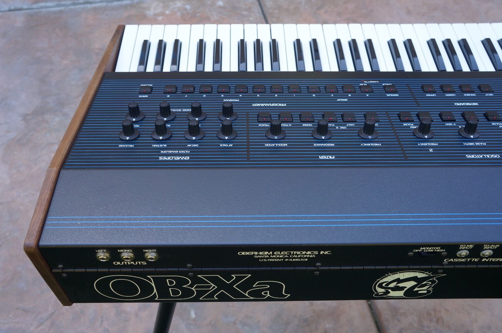 MATRIXSYNTH: Vintage Oberheim OB-Xa Analog Synthesizer SN 813201 in ...