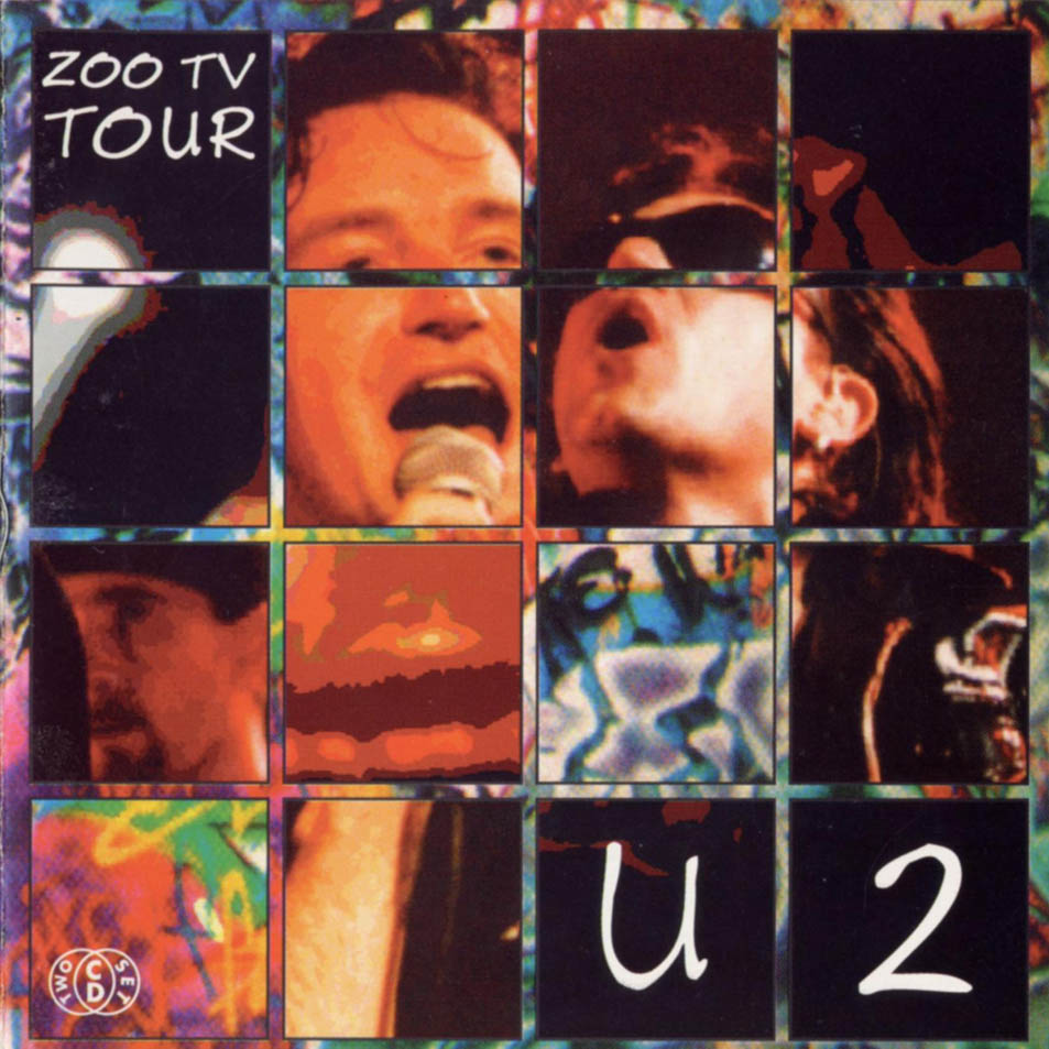 CARATULAS DE CD DE MUSICA: U2 Zoo Tv Tour - Live Transmission (1993)