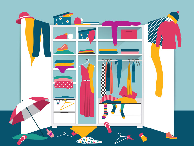 The Beehive Self Storage Blog: Top Tips for Ultimate Wardrobe Organisation