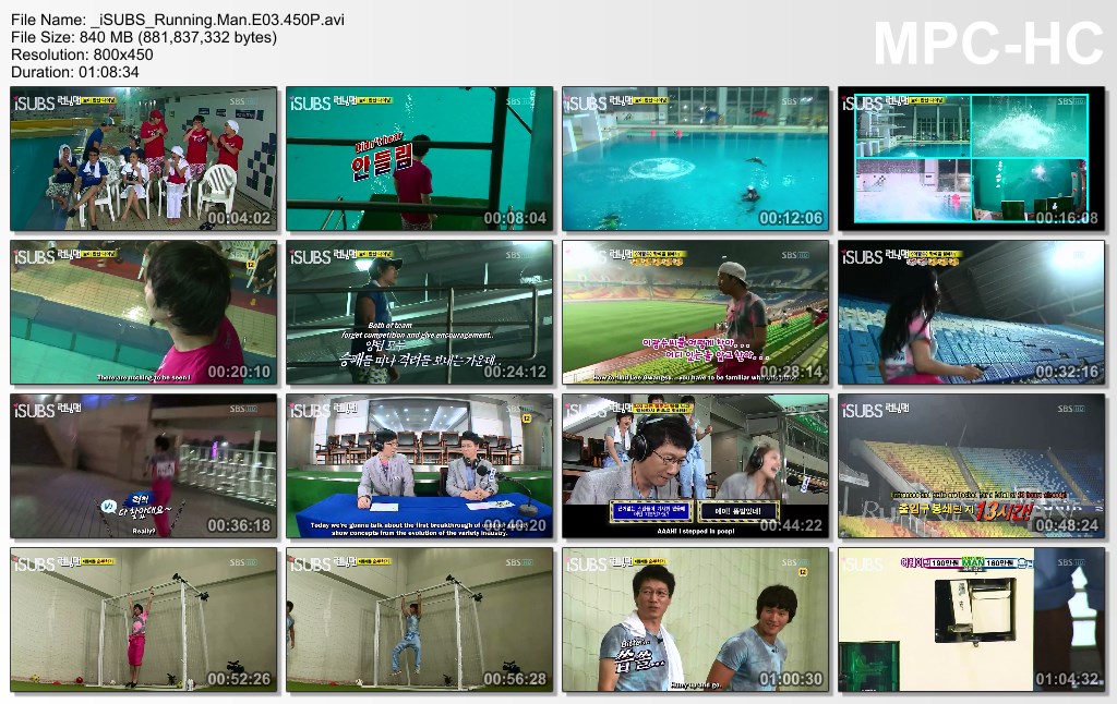 Old Running Man (Isubs): Running Man Eps 1 - 10
