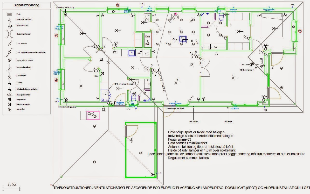 Hus på Skalhøje (Byggeblog): Uggerly (installationer)