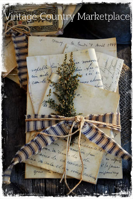 Vintage Country Style: FREE French Letter Printables