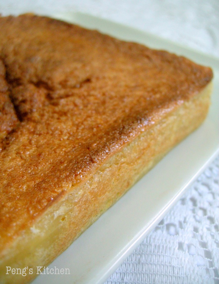 Peng's Kitchen: Baked Tapioca Cake