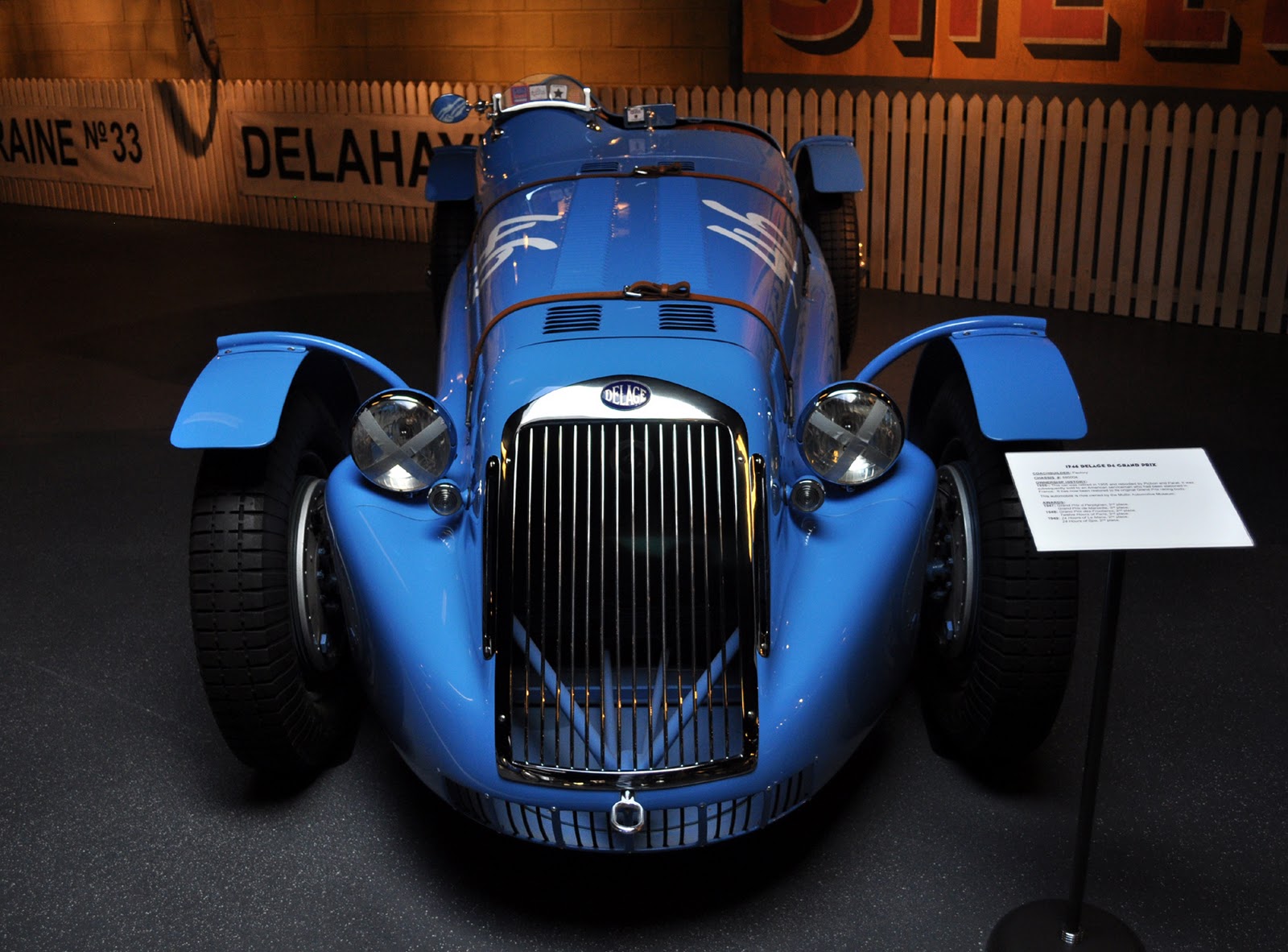 Just A Car Guy: 1946 Delage D6 factory Grand Prix race car that ...