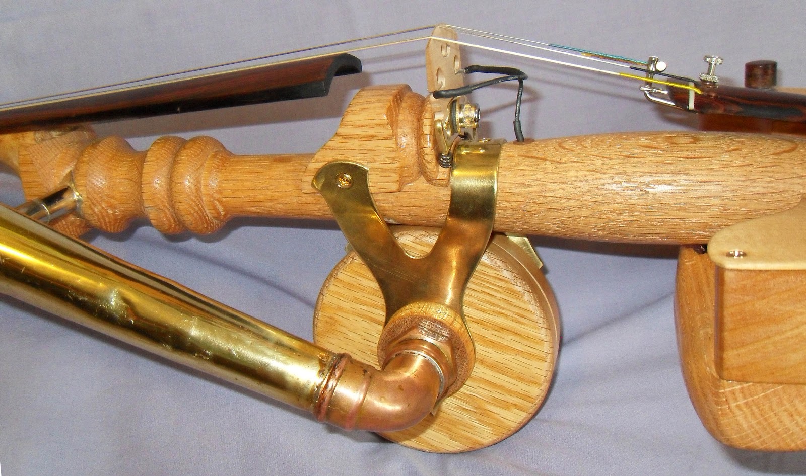 joel peyton, luthier: resonator violin