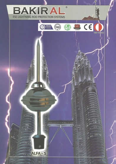 Penangkal Petir Radius BAKIRAL ESE | Masternya Petir