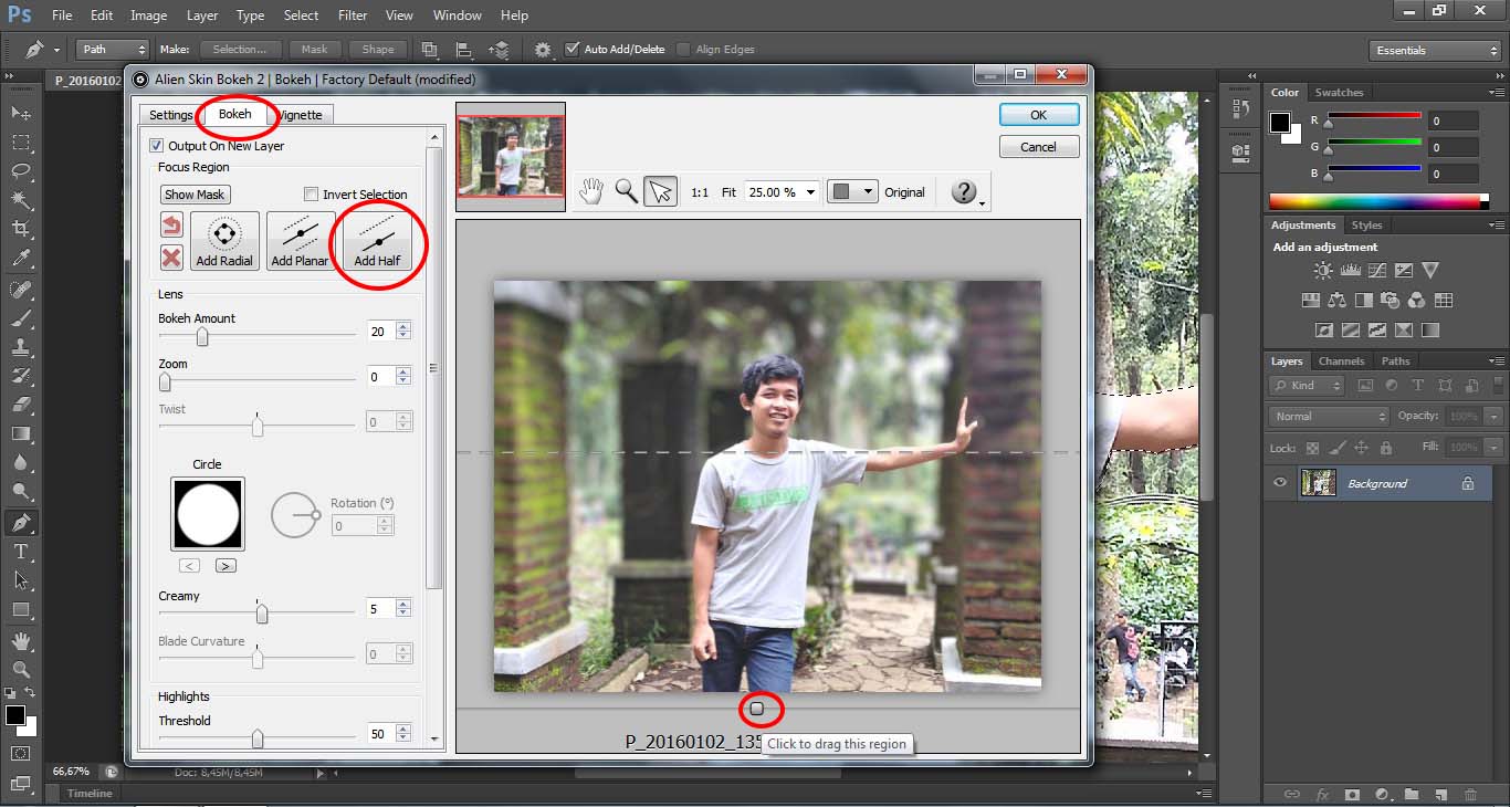 Cara Membuat Background Foto Menjadi Blur dan Realistis – arisponang