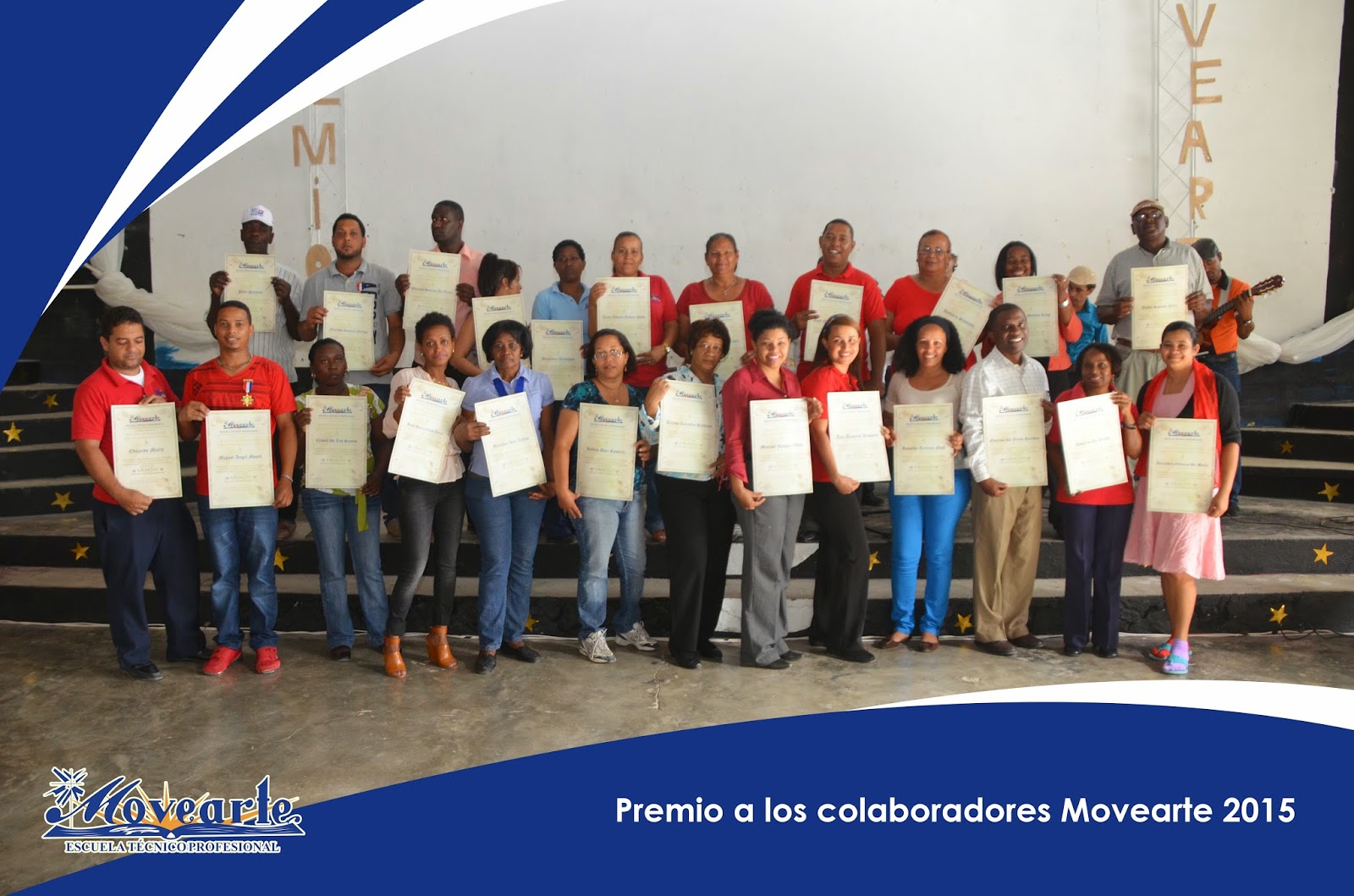 Premio a los colaboradores Movearte 2015 ~ Escuela Técnico Profesional ...