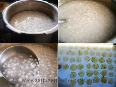 Sabudana Papad | Sun Dried Recipes | Day2day Indian Cooking