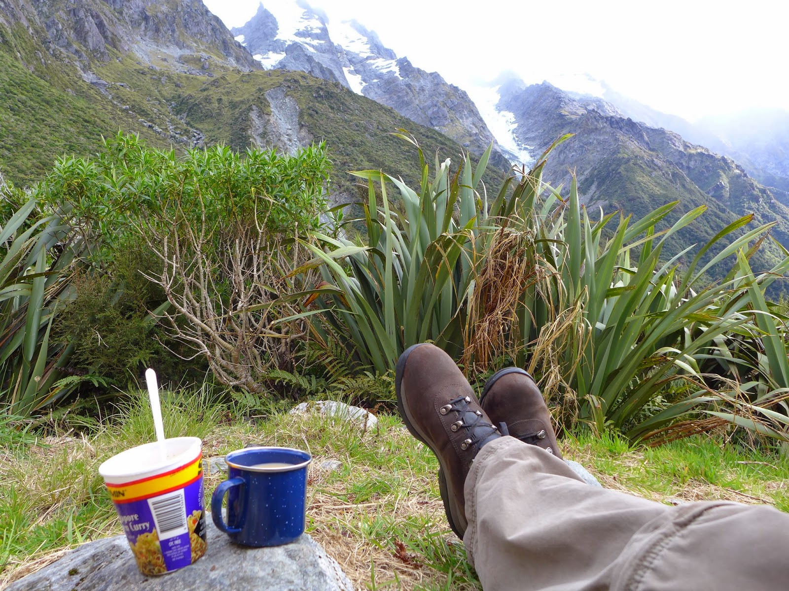 Wazza's Wanderers : Whymper Hut, Whataroa Valley.