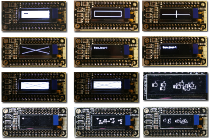 MicroPython sur ESP8266 - Contrôle d'un OLED 128 x 32 - MCHobby - Le Blog