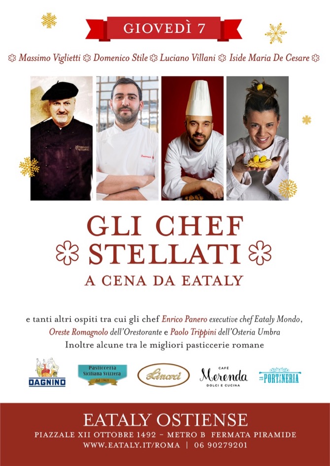 Gli Chef Stellati: A Cena da Eataly in Rome, Italy