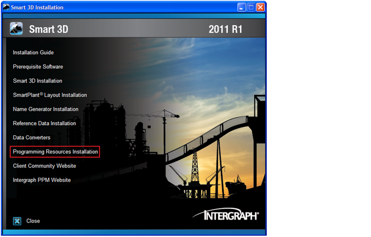 SP3D Support Programming