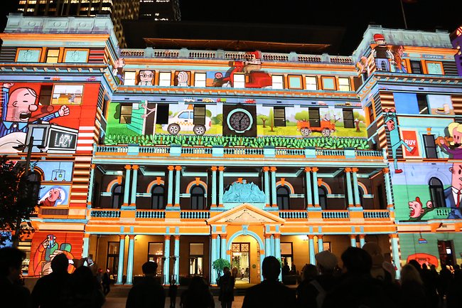 Colleen Windsor: Vivid Sydney – hitting winter with colour and movement