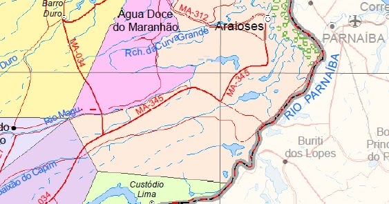 ARAIOSES-MA: GEOGRAFIA