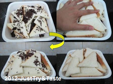 Puding Roti Coklat | Just Try & Taste