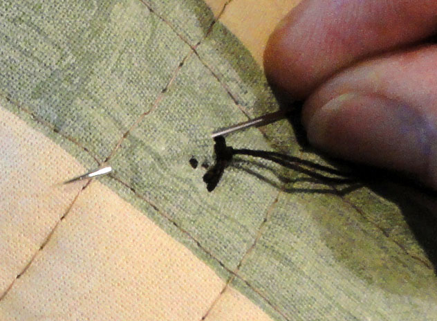 Needles 'n' Knowledge: "Act Upon These Values": Finishing Steps