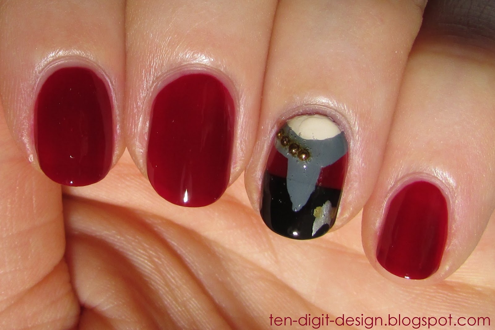 Ten Digit Design: Captain Janeway Nails!!!