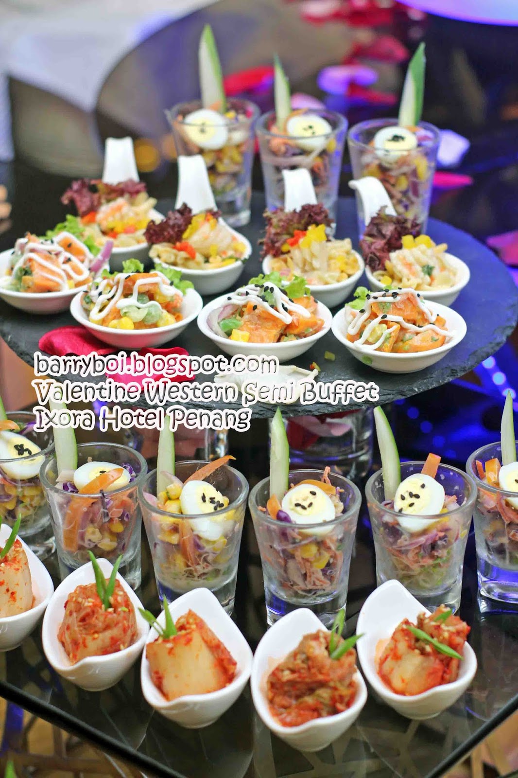 Penang Hotel | Valentine's Day Western Semi Buffet Menu at Ixora Hotel ...