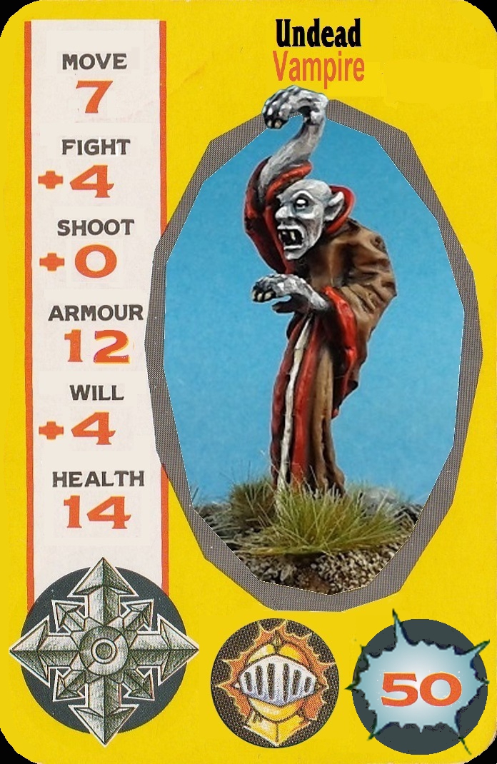 Realms of Chaos: Frostgrave Combat Cards