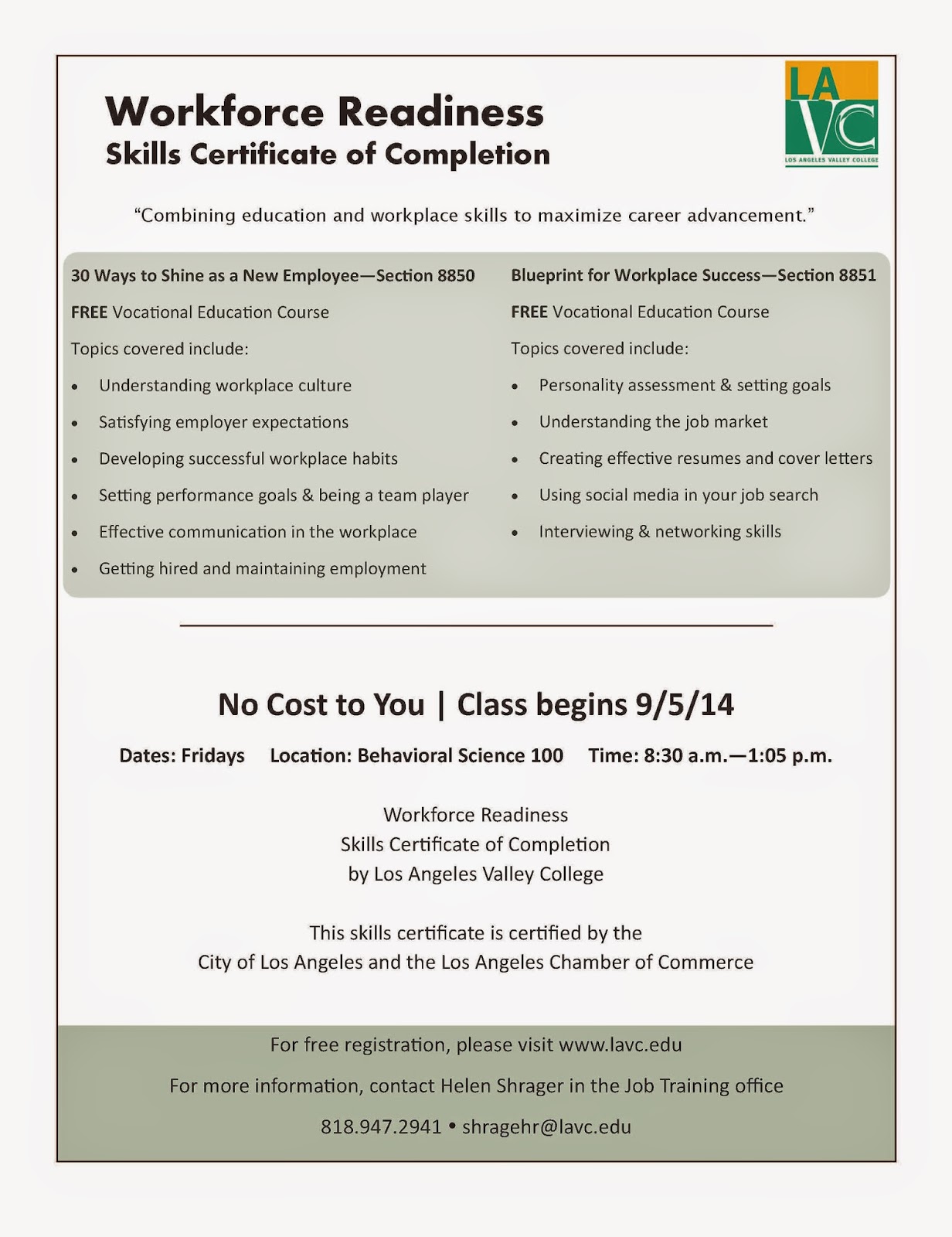 LA Fellows: August 2014