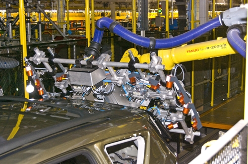 Brighton Ford : Robots Build the 2013 Escape Safer and More Efficiently