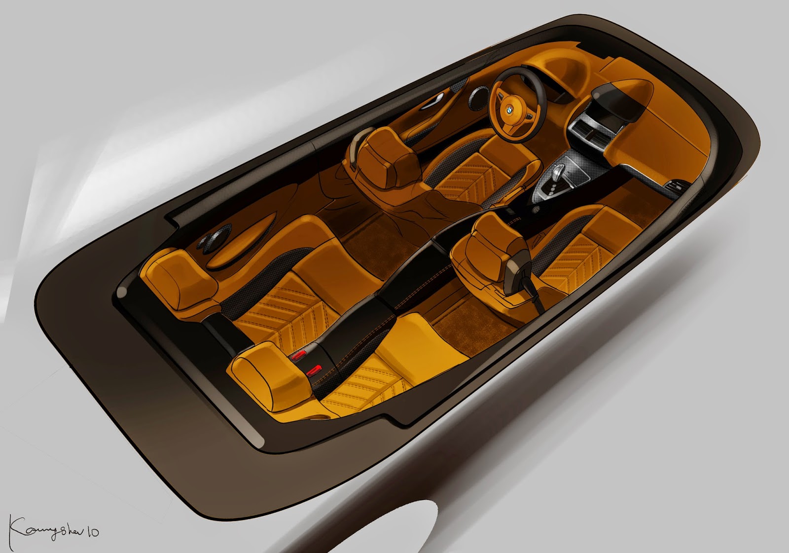 Камышев Виталий - промышленный дизайнер: Cars interior tuning