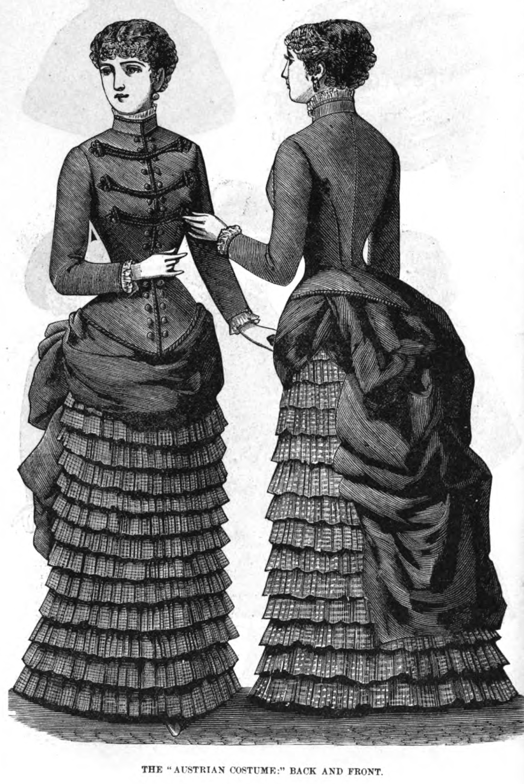 19th Century Historical Tidbits: Fashions from 1883