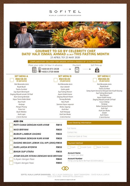Best Restaurant To Eat - Malaysian Food Blog: RAMADHAN DELIVERY SOFITEL ...