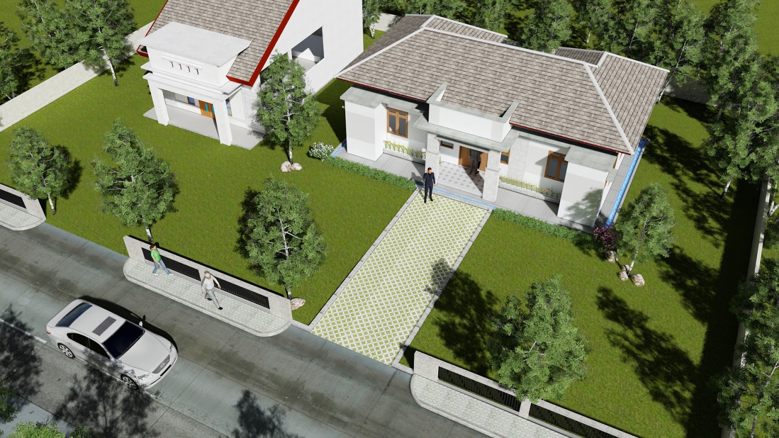 Design Visualizer: Desain Kantor Desa