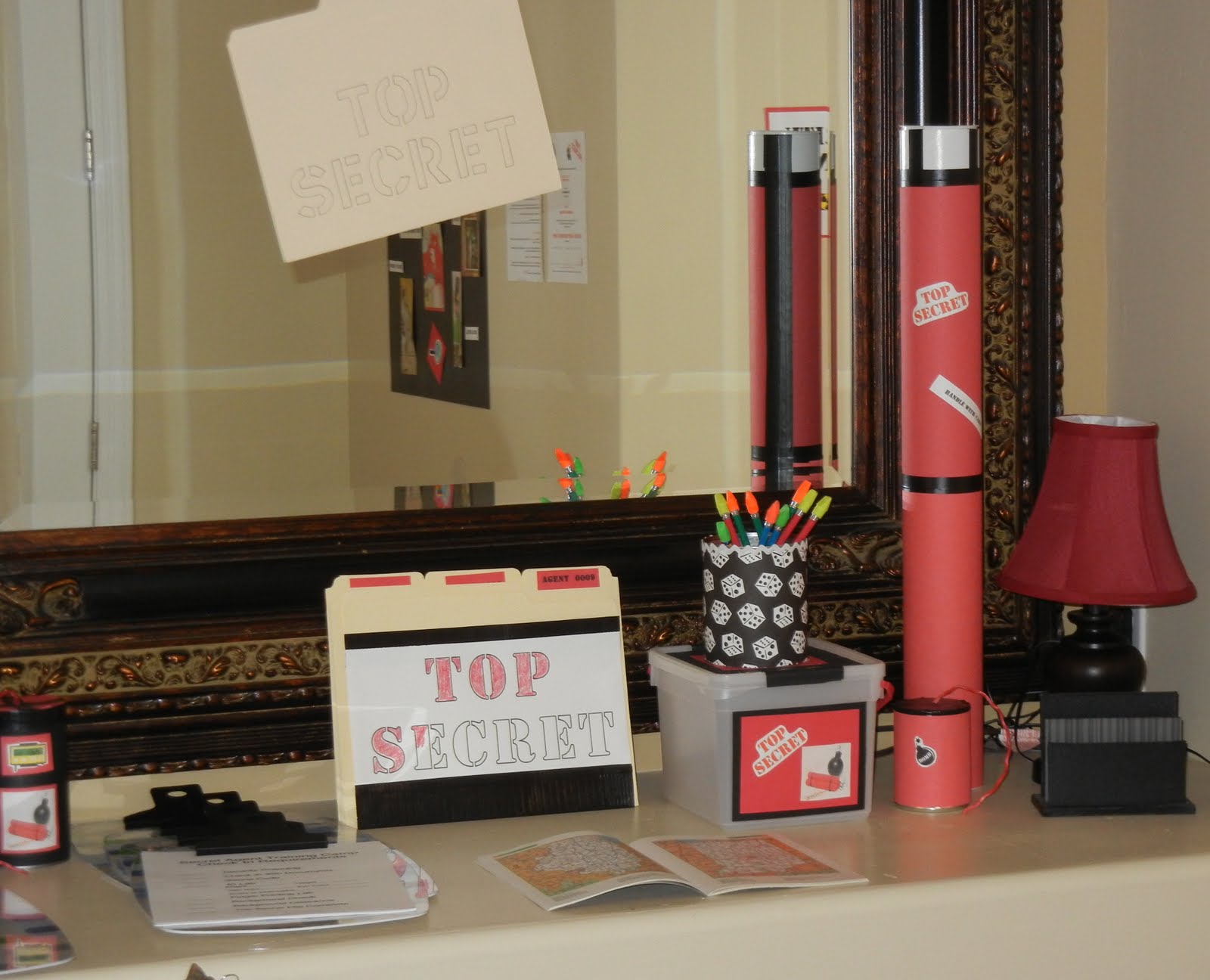 Grandma's Little Pearls: Decorating with a Top Secret Theme