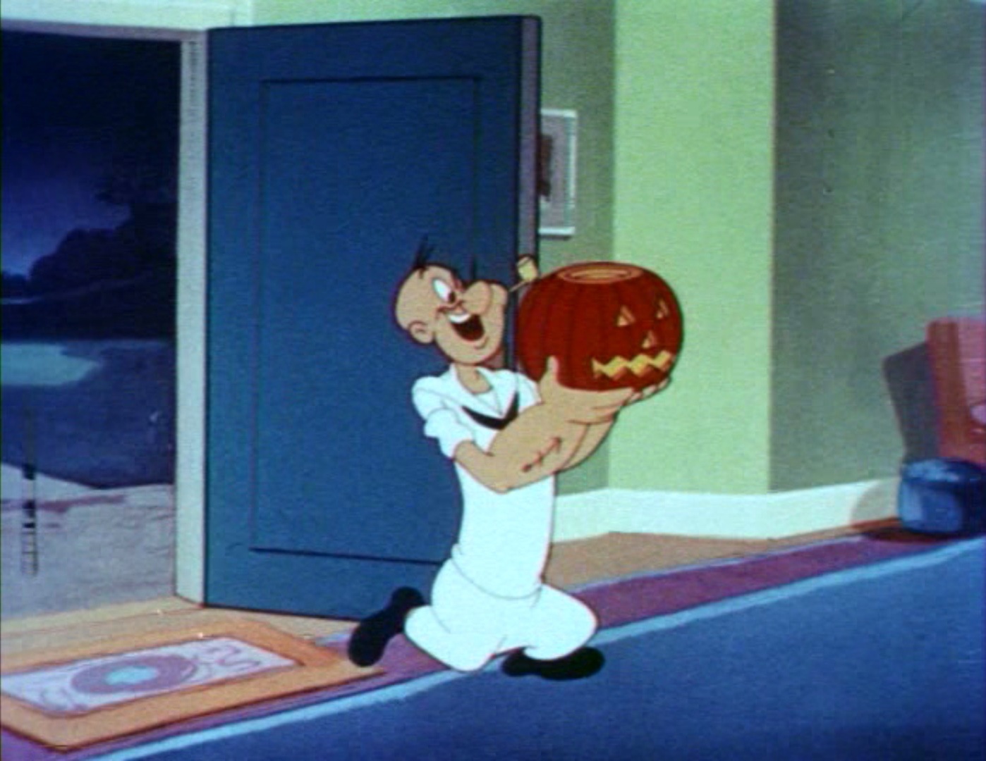Holiday Film Reviews: Popeye: "Fright To The Finish"