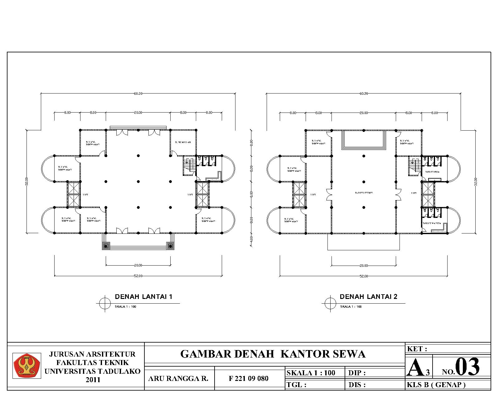 CATATAN SI ANGGA: SKB 3 Desain Bangunan Kantor Sewa