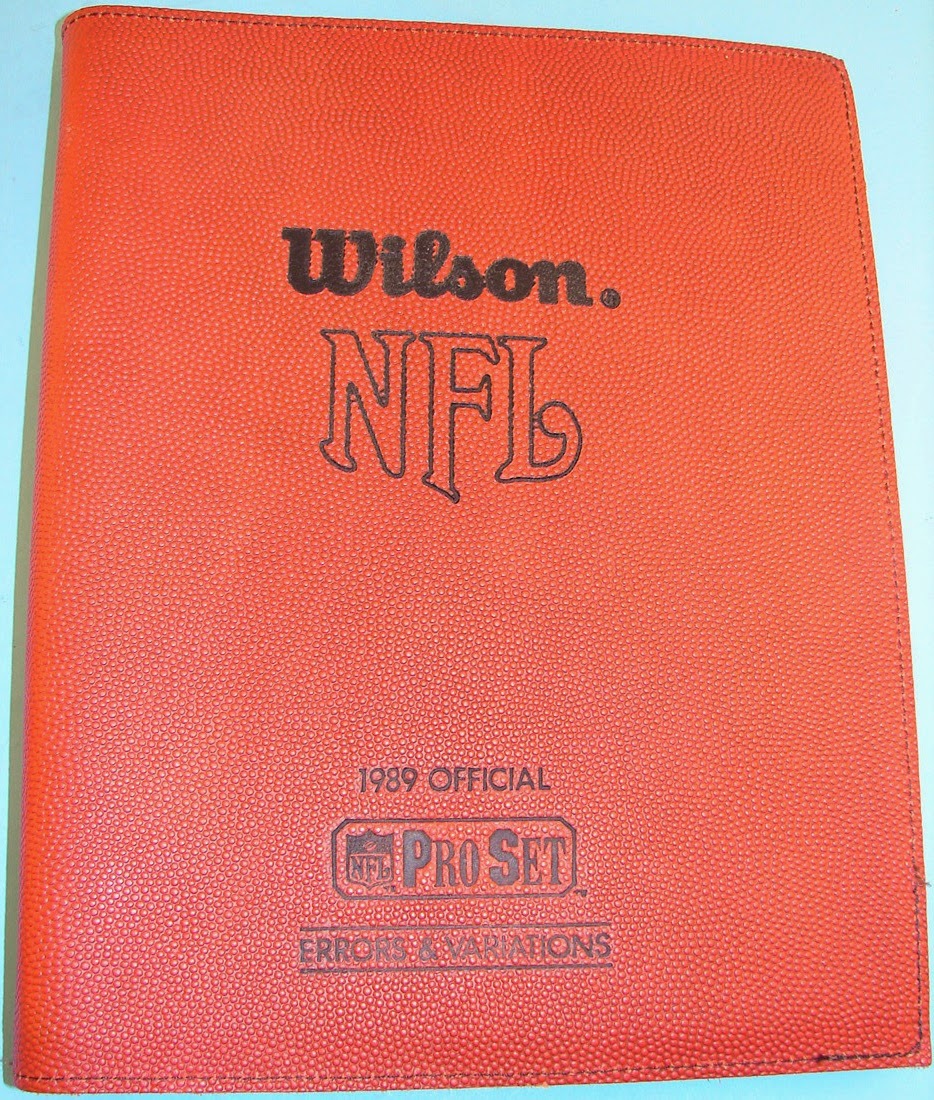1989 Pro Set: 1989 Pro Set Errors & Variations Binder