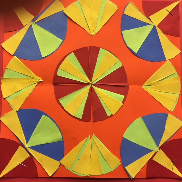 Center School Art: Fraction Art by Grades 3-5
