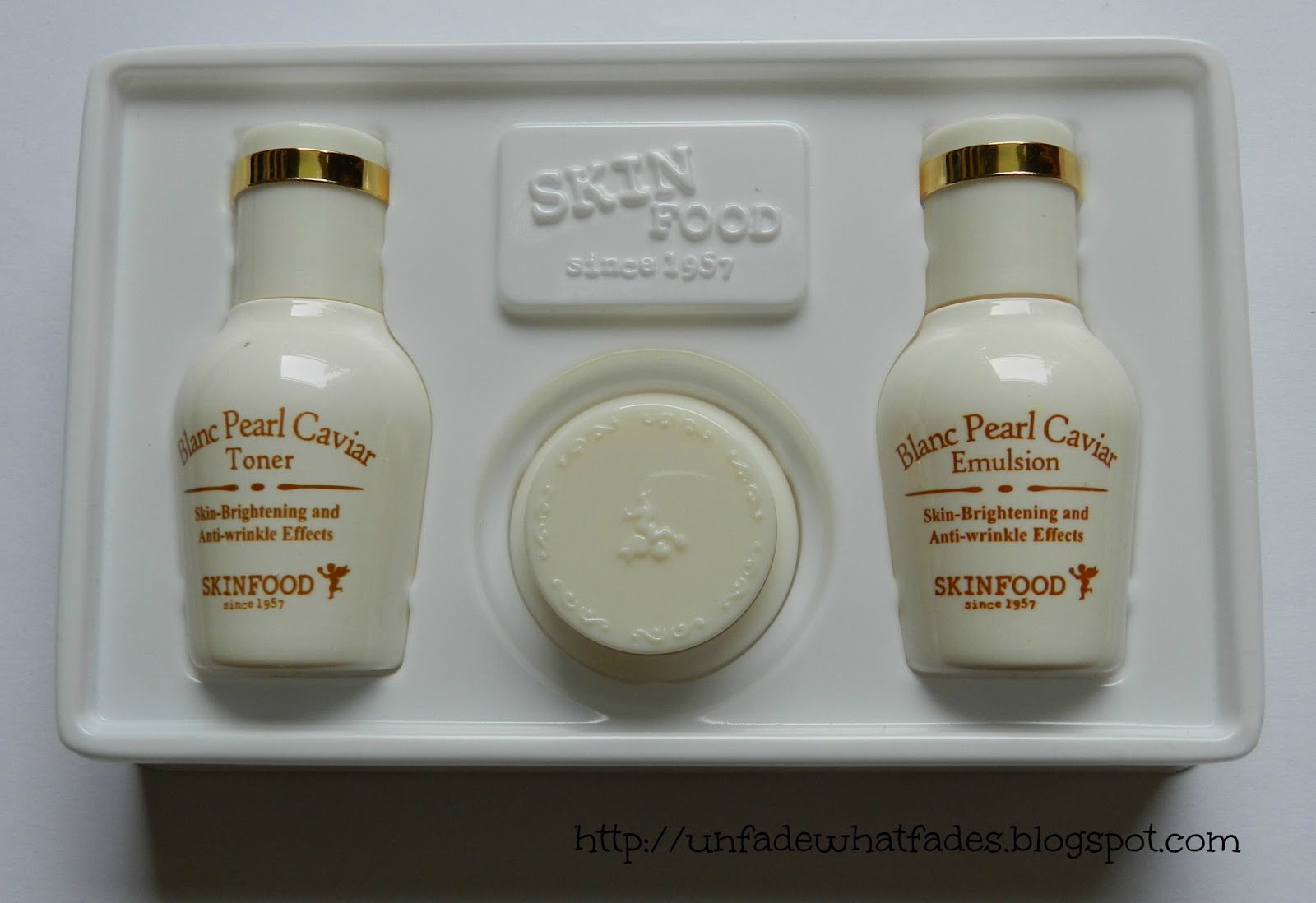 Unfade what fades: Korean goodies: Skinfood Blanc Pearl Caviar Premium ...