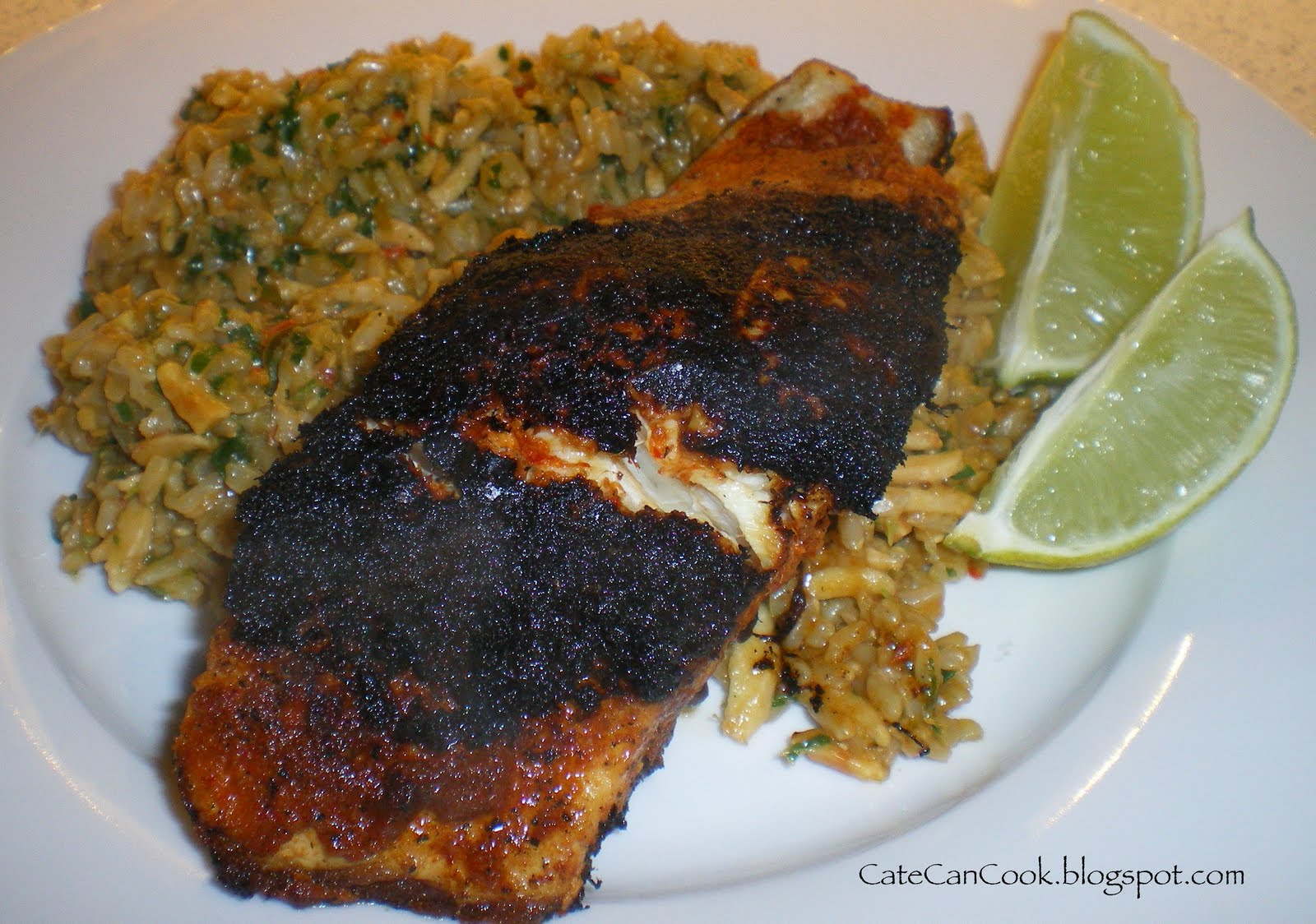Cate Can Cook, So Can You!!: Kaffir Lime and Chilli Pilaf with Blue Eye Cod