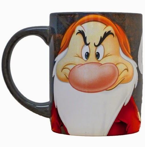 Filmic Light - Snow White Archive: Jerry Leigh Grumpy Mugs & Glasses