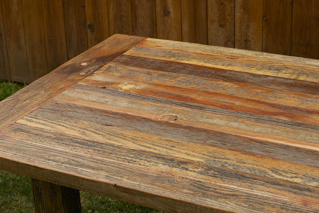 Arbor Exchange | Reclaimed Wood Furniture: Weathered Trestle Table