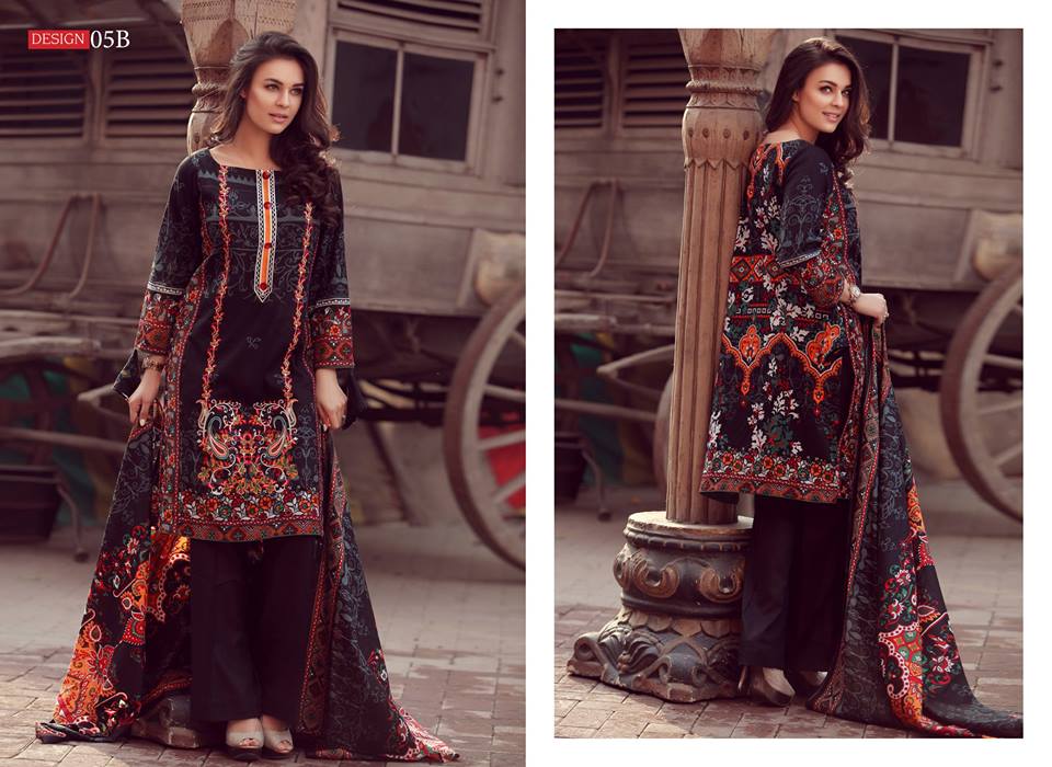 Libas Designer Embroidered Collection by Shariq Textiles 2017
