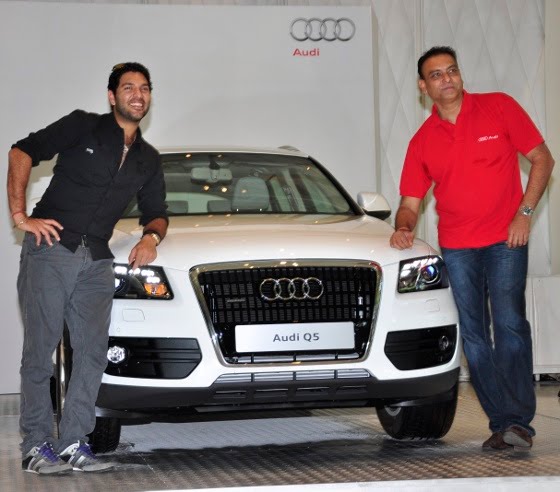 POWER CARS: Q5 Gifted To Yuvraj Singh By Audi