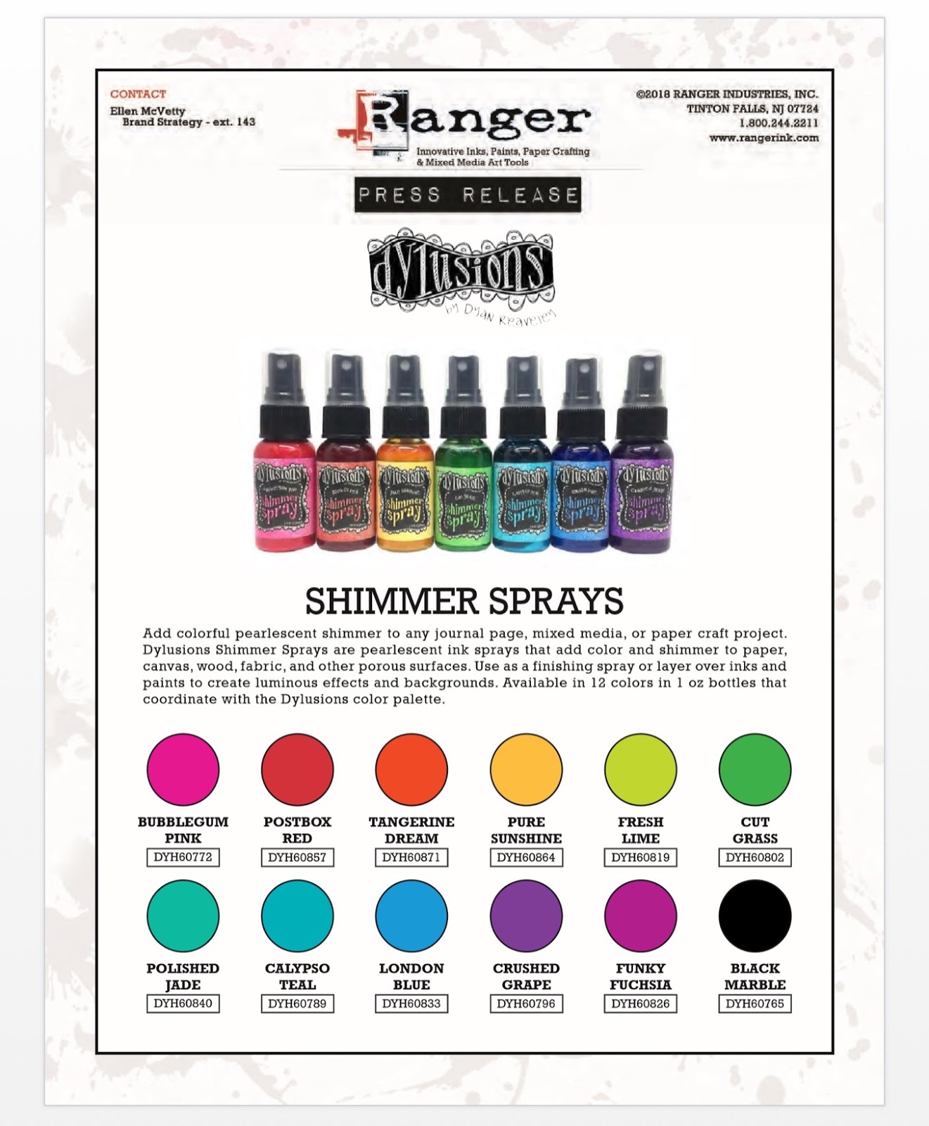 Dylan's Blog: New Dylusions Product Release - January 2018