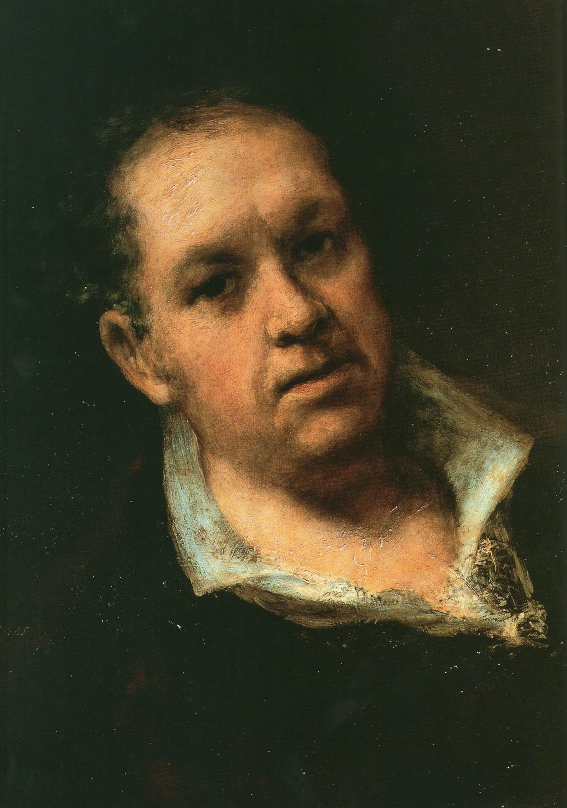LUIS TRIMANO - Arte Gráfica: FRANCISCO DE GOYA - Auto-retrato - óleo 1815