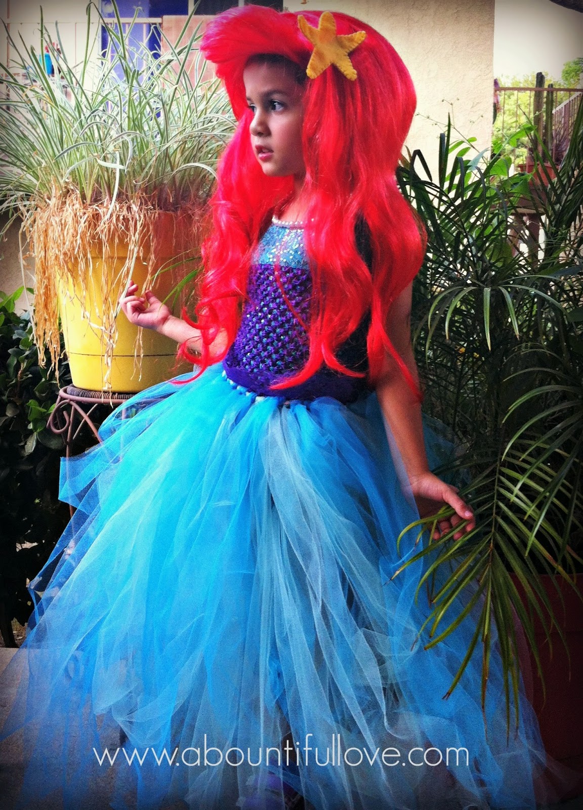 DIY Ariel Costume - A Bountiful Love